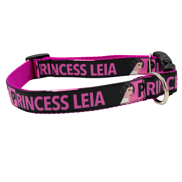 Princess Leia Dog Collar
